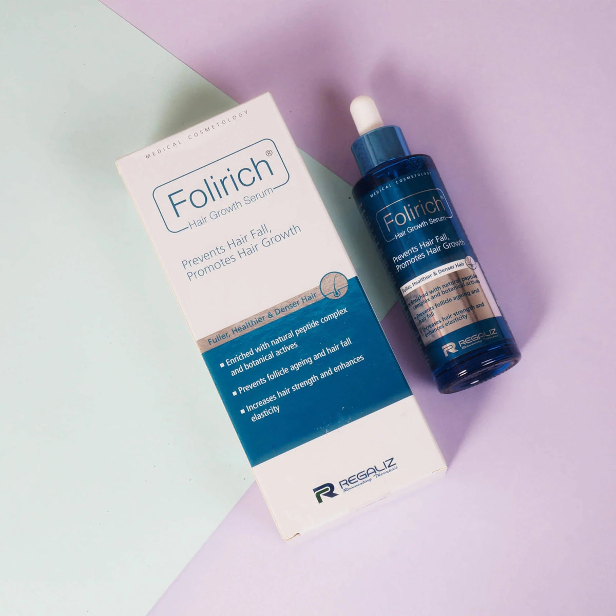 Folirich Hair Growth Serum 60ml - Reduce Hair Fall & Boost Growth ...